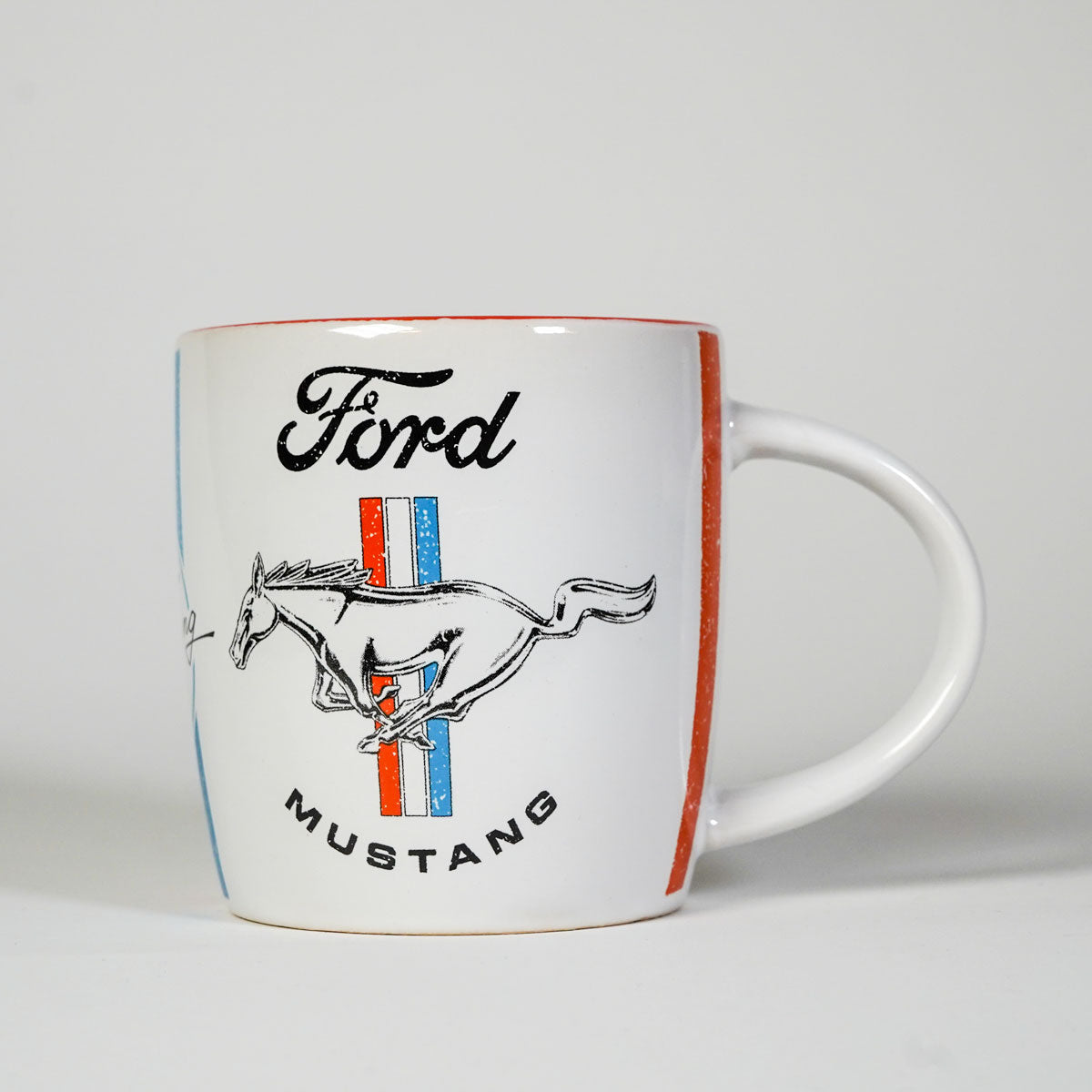 Ford Mustang - Horse & Stripes Mug - Classic Car House Shop