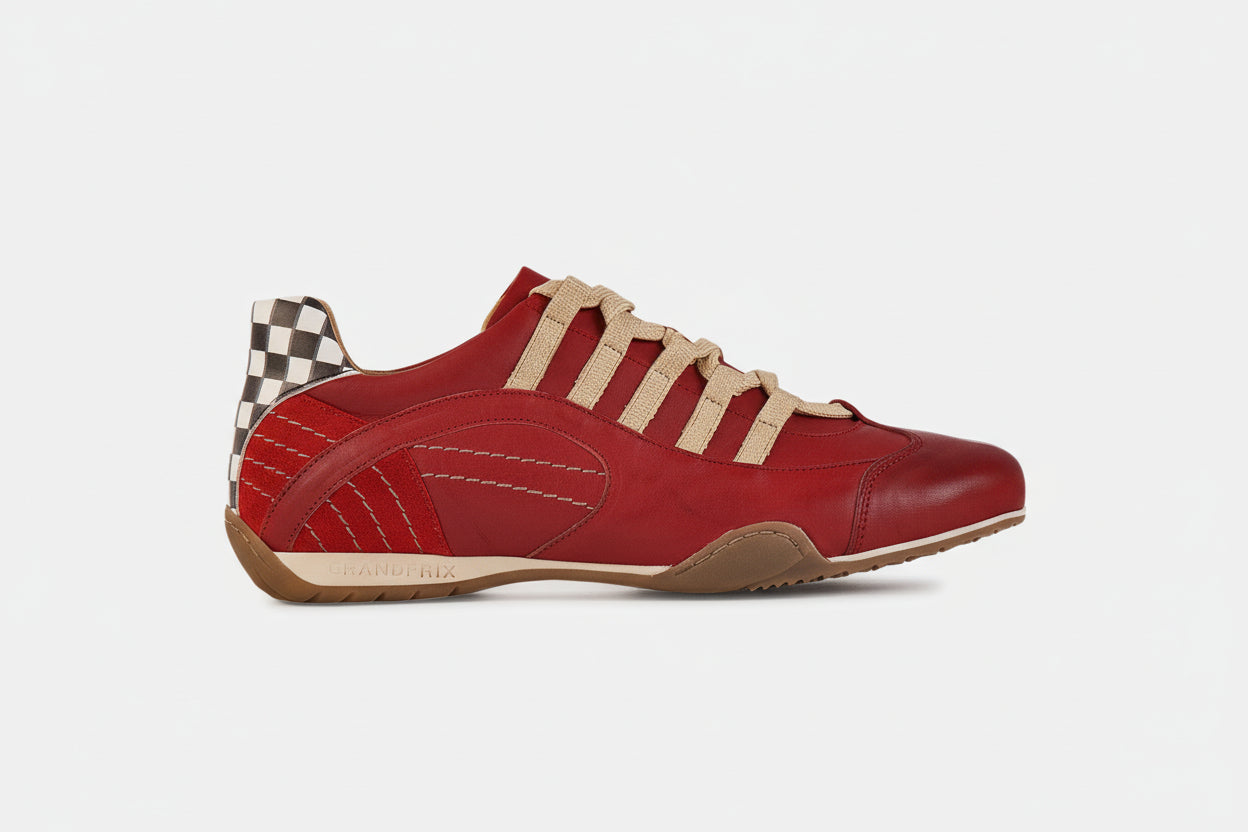 GPO Sneakers Corsa Rosso – Classic Car House Shop